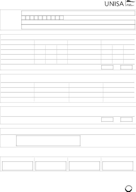 Unisa Application Form Fill Online Printable Fillable
