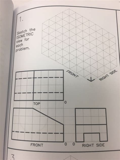 Solved Sketch ISOMETRIC View For Each Problem Chegg