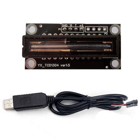 Linear Ccd Module Tcd1304 Usb Serial Port Output Spectrum Analysis And