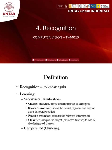 cv w4 recognition statistical based pdf cluster analysis data