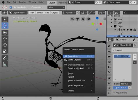 Convert Grease Pencil To Mesh In 2 8 Blender Stack Exchange
