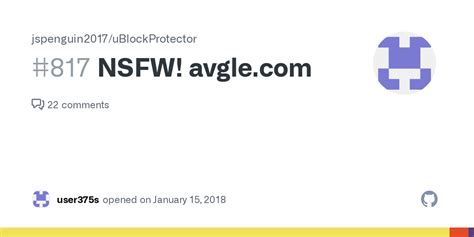 Nsfw · Issue 817 · Jspenguin2017 Ublockprotector · Github