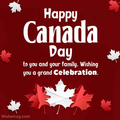 200 Happy Canada Day Wishes Quotes Images 2024 Wishemsg Com