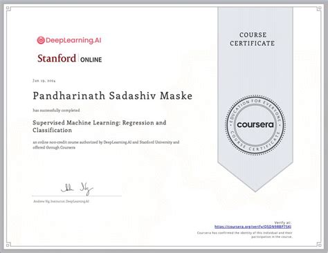 Pandharinath Maske On Linkedin Machinelearning Ai Deeplearning Andrewng Stanforduniversity