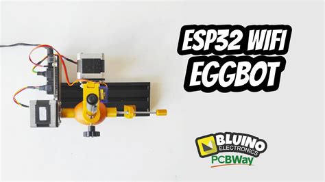 Esp32 Wifi Eggbot Drawing Robot Plotter Pen Youtube