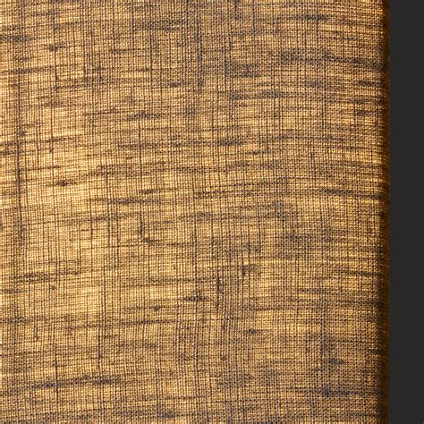 18cm Rectangular Shade In Green Linen