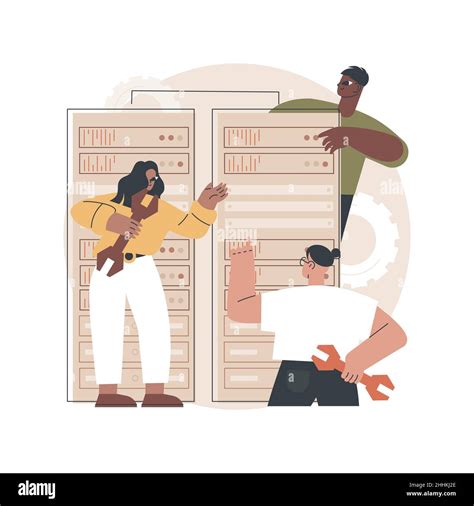 Big Data Engineering Abstract Concept Vector Illustration Software Engineering Massive Data