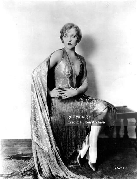 American Actress Phyllis Haver Stars In The Film Thunder The Story