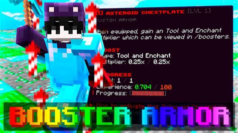 Unlocking The Most Overpowered Armor On Minecraft Minecraft Op Prison 3 Youtube