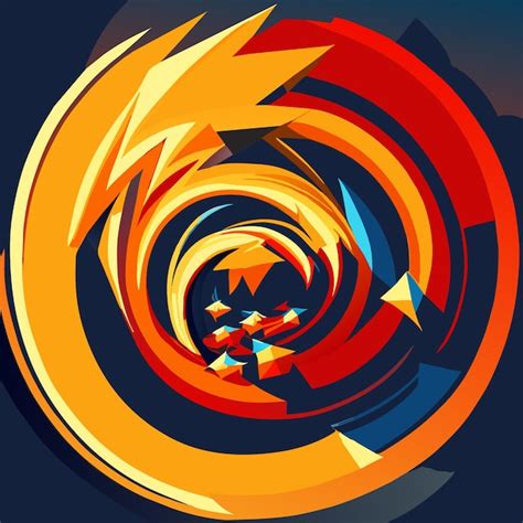 Premium Vector Dynamic Abstract Arrows Fluid Artistic Vision