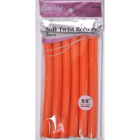 Annie Soft Twist Rods Orange 5 8 Short 1203 Shea Moisture Products Roller Carols Daughter
