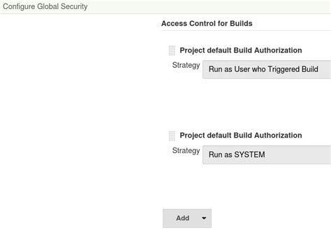 No Permission To Build From An Other Project Jenkins Stack Overflow