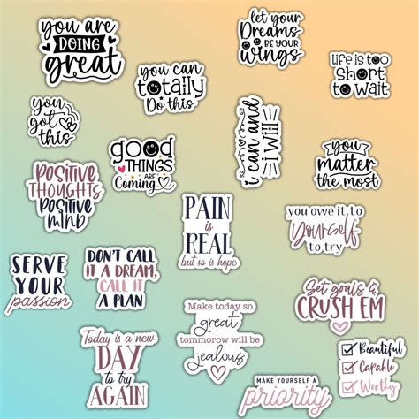 Marg Mindfulness Journaling Stickers Valenna
