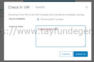 VM Template Versioning Nedir VMware Virtualization Blog