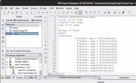 Getting Started With Xilinx Ise Muneeb Mbytesfpgaboardedgespartan6