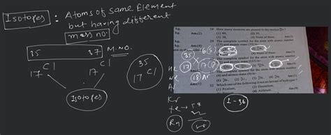 31 The Complete Symbol For The Atom With Atomic Number 4 And Atomic Mas