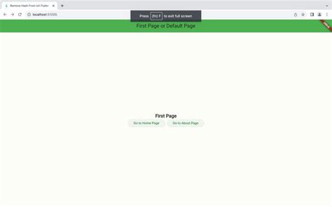 Flutter Remove Hash From Url Geeksforgeeks