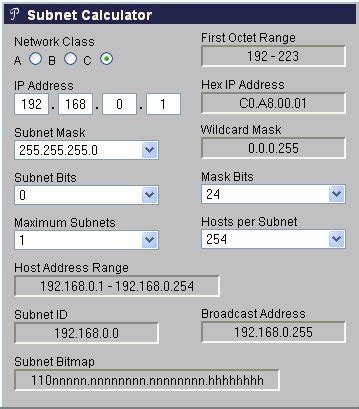 Dcs World Server Hosting Host Per Subnet Calculator