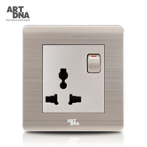 Switched Pin Universal Socket Wall Socket And Switch Socket