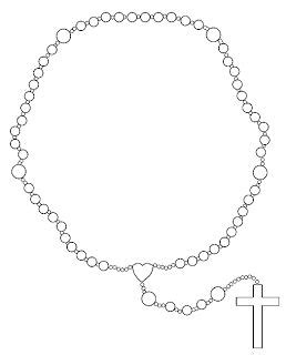 Rosary ~ Art Line Drawings Line Drawing Rosary Tattoo Rosary