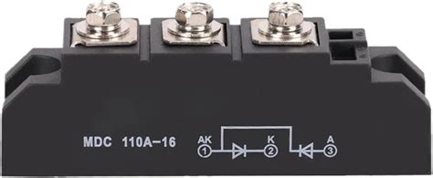Single Phase Rectifier Tube High Power Mdc 25a 55a 70a 90a 110a 130a 200a 250a 1600v