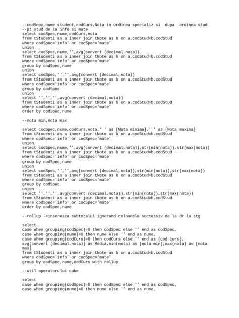 laborator baze de date pdf
