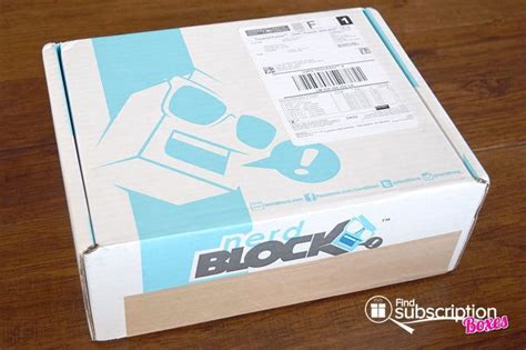 July 2016 Nerd Block Classic Review Coupon Find Subscription Boxes