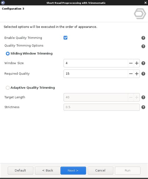 Fastq Preprocessing With Trimmomatic Omicsbox User Manual