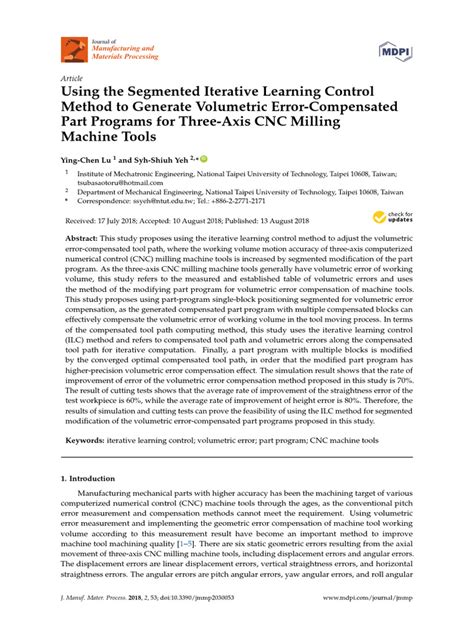 using the segmented iterative learning control met pdf numerical