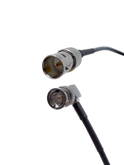 Bnc Right Angle Male To Bnc Straight Female Hd Sdi 12g 4855r Belden Vi Custom Cable Connection