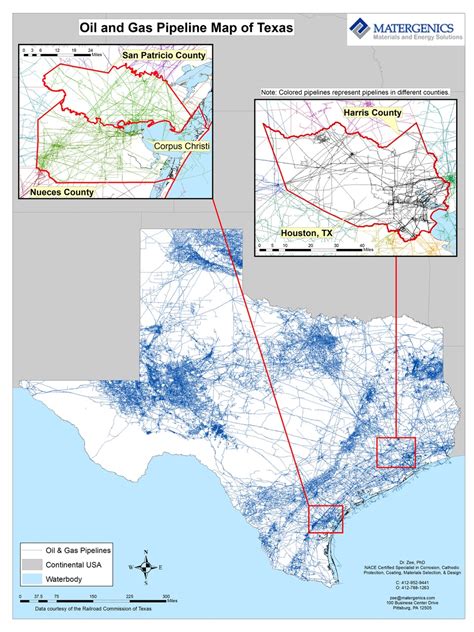 Pipelines Matergenics GIS
