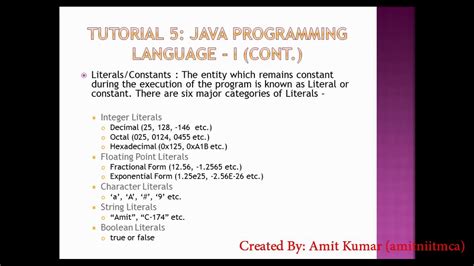 tutorial 5 java programming language i bluej for 9th youtube