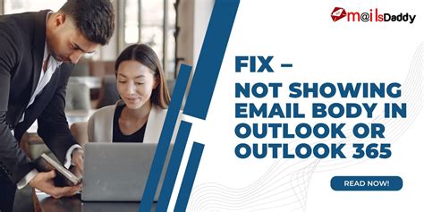Fix Not Showing Email Body In Outlook Or Outlook