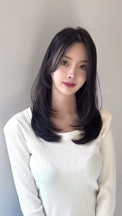 미디움레이어드펌 미디움레이어드컷 미디움헤어 중간머리 디오브 디오브도산 디오브조민이 학동역미용실 도산공원미용실 Youtube