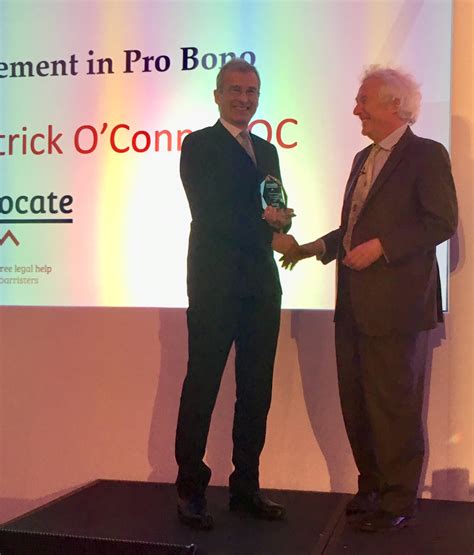 Patrick Oconnor Qc Wins Sydney Elland Goldsmith Award For Lifetime