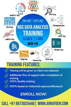 Next Generation Sequencing Data Analysis Training Program Professional Course In Ankhir Delhi