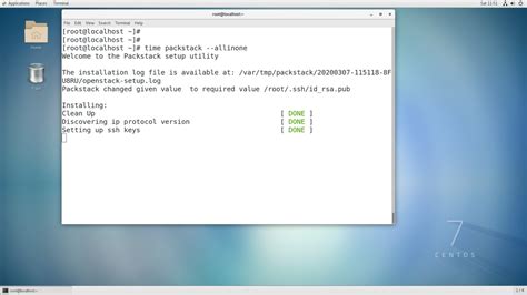 Installing Openstack Stein In Centos 7 Using Packs Red Hat Learning Community