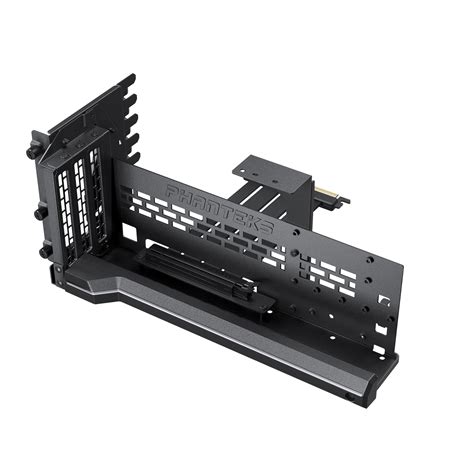 Phanteks Premium Vertical Gpu Bracket Pcie 4 0 X16 Riser Cable Drgb Black