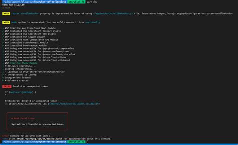 project does not start with spryker as backend platform · issue 7