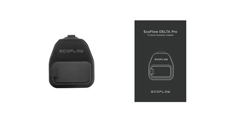 Ecoflow Smart Generator Adapter Outbound Power
