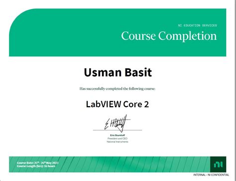 Basit Usman On Linkedin Labview Trainingcomplete Lifelonglearning