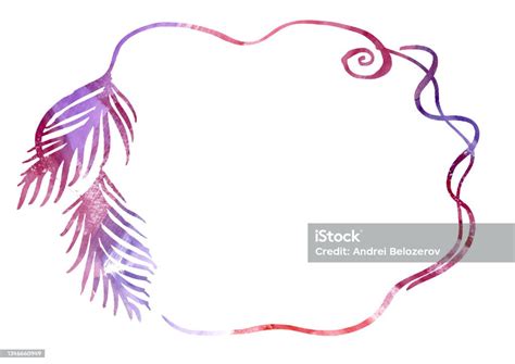 캘리그래픽 멀티 컬러 프레임 프리핸드 드로잉 화려한 레드 오렌지 바이올렛 라일락과 보라색 예술 빈티지 서클 프레임 인포그래픽 카탈로그 배경 0명에 대한 스톡 벡터 아트 및