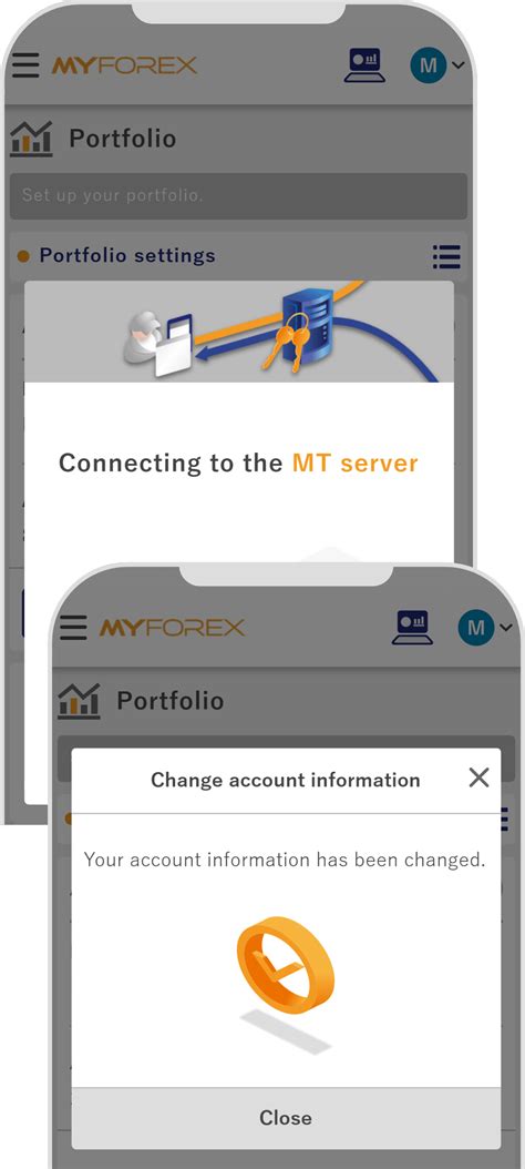 The MT4 MT5 Server Or Password Registered On My Portfolio Has Changed Myforex