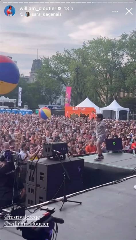 Le Fils De William Cloutier Lui Vole La Vedette Au Festival Dété De