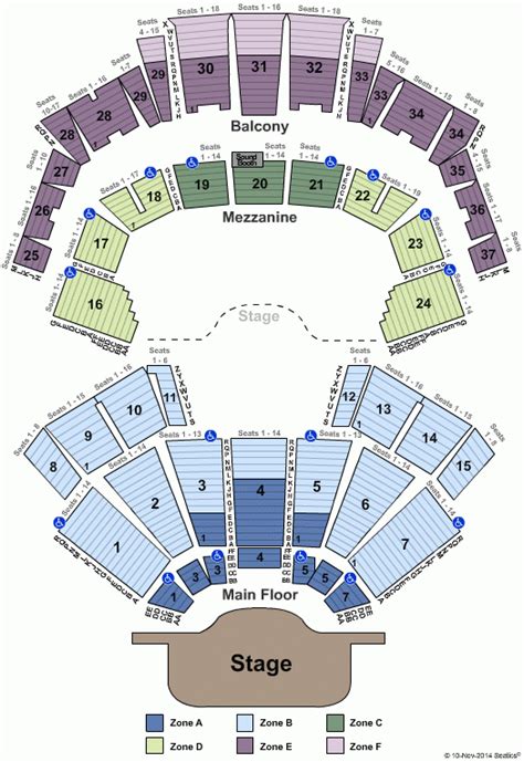 Grand Ole Opry Floor Plan