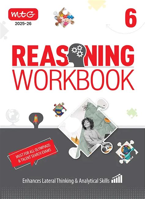Class 6 Olympiad Reasoning Workbook Enhances Lateral Thinking And Analytical Skills Reasoning