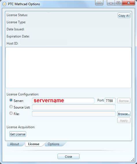 Mathcad License Server On Different Tcp Port Ptc Community