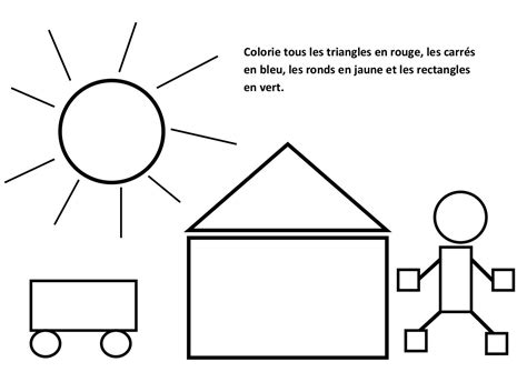 Coloriage Formes