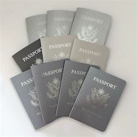 Passport Notebook Favors By Custom Paper Works Custom Paper Works