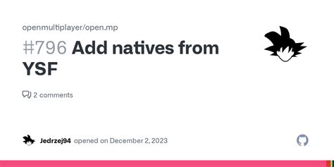 Add Natives From YSF Issue Openmultiplayer Open Mp GitHub